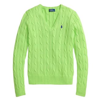 Polo Ralph Lauren Femme, Pulls, Vert, Taille: 36 FR Kimberly Pullover