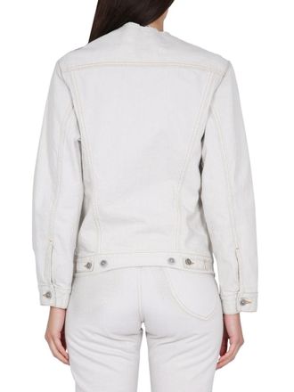 Maison Margiela Cotton Denim Jacket - White