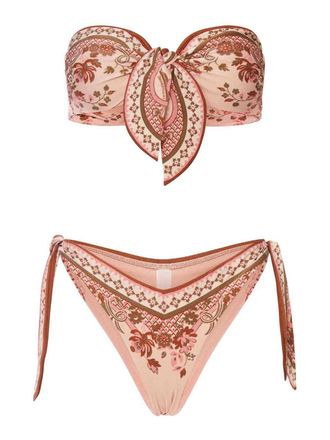 Zimmermann Maillot De Bain - Rose