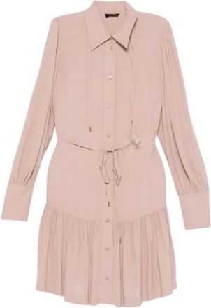 Liu Jo Femme, Robes, Rose, Taille: 40 FR Chemisier Shirt Dress
