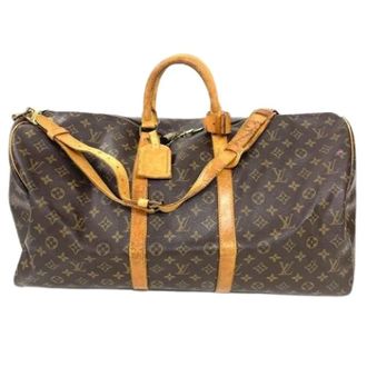 Louis Vuitton Pre-owned Keepall Bandouli&egrave;re 55 - - Pre-owned - Damen - Braun - ONE SIZE