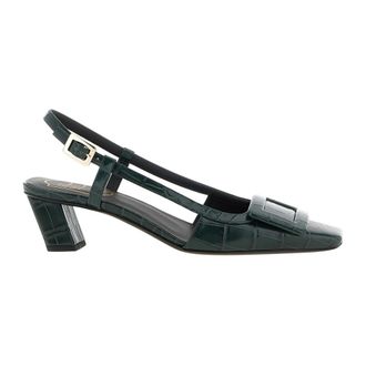 Roger Vivier Belle Vivier Slingback Pumps - - Shoes - Damen - Gr&uuml;n - 38 EU