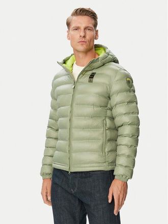 Blauer Winterjacke Charles 26WBLUC02218 Hellgr&uuml;n Regular Fit