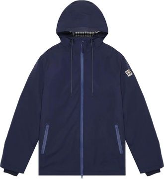 Aquascutum Homme, Vestes, Bleu, Taille: 2XL Shell Active Mid Parka