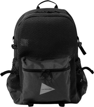 And Wander Homme, Sacs, Noir, Taille: ONE Size Backpack