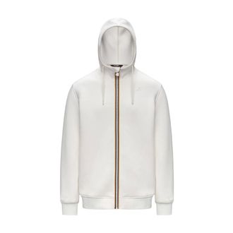 K-Way Veste Rainer Spacer - Homme - Sweatshirts et sweats &agrave; capuche - Blanc - Taille: S
