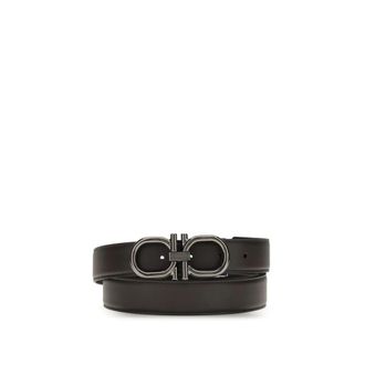 Ferragamo Gancini G&uuml;rtel - - Accessories - Herren - Braun - 100 CM