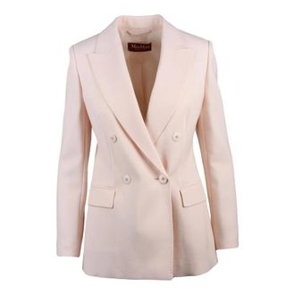 Max Mara Cabala Jacket - Femme - Vestes - Rose - Taille: 36 FR