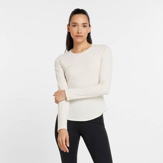 New Balance Damen Shirt Micro-Rib Long Sleeve