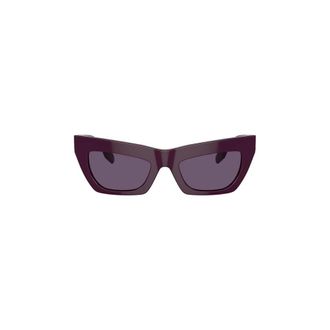 Burberry Lunettes de soleil - Femme - Accessoires - Violet - Taille: 51 MM