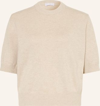 Brunello Cucinelli Brunello Cucinelli Strickshirt Aus Cashmere beige