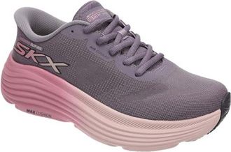 Skechers Max Cushioning Endeavour Hallandale Baskets pour Femme, Violet, 36 EU, Violet, 36 EU