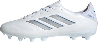 adidas Unisex Copa Pure 3 League FG/MG Fußballschuh Cloud White/Silver Metallic/Bright Royal 42 2/3