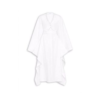 Alaia Femme, Robes, Blanc, Taille: 40 FR Poplin Trench Dress