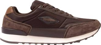Kappa Sneaker f&uuml;r Herren, Wildleder, Flach (Dunkelbraun)