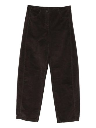 Kristensen Du Nord Hose aus Cord mit Seitennaht - Braun