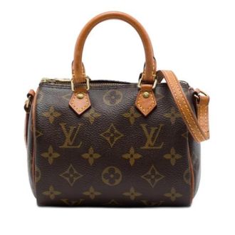 Louis Vuitton Pre-owned Nano Speedy - - Pre-owned - Damen - Braun - ONE SIZE