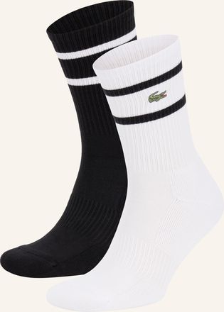 Lacoste 2er-Pack Socken schwarz