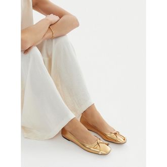Gino Rossi Ballerinas GINO ROSSI CEO-ROSE-LT2088 Goldfarben