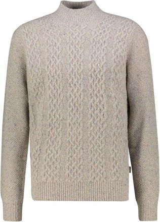Fynch-Hatton Herren Strickpullover mit Wolle und Alpaka