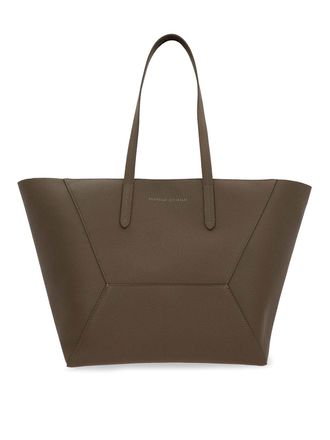 Brunello Cucinelli Sac Port&eacute; &Eacute;paule - Taupe