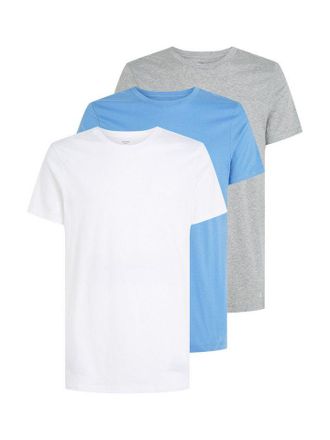 Calvin Klein Underwear T-Shirt S/S CREW NECK 3PK (Packung, 3-tlg., 3er-Pack) mit Logostickerei