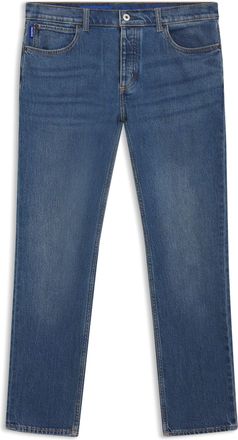 HUGO BOSS Herren Brody Tapered-Fit Jeans aus mittelblauem Stretch-Denim, Navy419, 36W / 34L