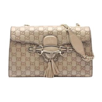 Gucci Pre-owned Horsebit Schultertasche - - Pre-owned - Damen - Beige - ONE SIZE