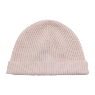Alpha Studio Kaschmir Beanie M&uuml;tze Offwhite Modell Au-5930S - - Accessories - Herren - Beige - ONE SIZE