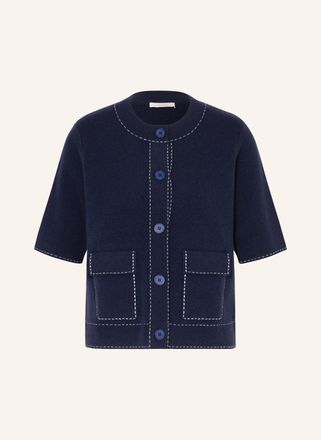 Lilienfels Lilienfels Strickjacke Mit Cashmere blau