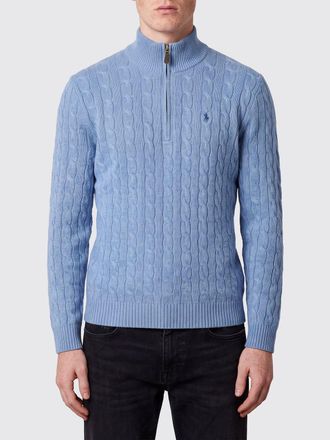 Polo Ralph Lauren Half-Zip-Rollkragenpullover aus Schurwolle mit Pony-Logo