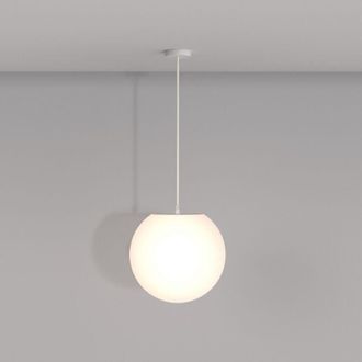 Maytoni Erda Plafonnier extérieur globe blanc E27 IP54 - Maytoni