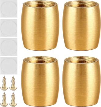 Generico Sofabeine - 2,9 cm M&ouml;belf&uuml;&szlig;e | Holz Stuhlbeine | 4 St&uuml;ck Ersatz f&uuml;r Sideboard, M&ouml;belfu&szlig; f&uuml;r robuste M&ouml;bel, Schrank, K&uuml;che, Sideboard, Nachttisch, Stuh