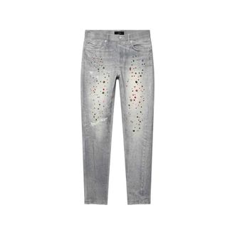Purple P001 Low-Rise Skinny Jean - - Jeans - Herren - Grau - W32
