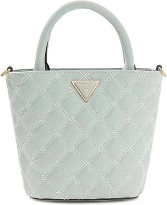 Guess sac &agrave; &eacute;paule bandouli&egrave;re sac &agrave; main Giully II Mini Tote Light Sage menthe