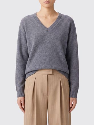 Valentino Garavani V-Ausschnitt-Pullover aus reinem Kaschmir mit &uuml;berschnittenen Schultern