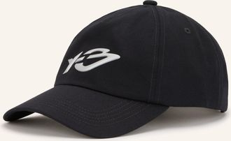Yohji Yamamoto Cap Y-3 Big Lg Cap Black schwarz