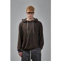 Rick Owens Knit T-Shirt Oversized Hoodie
