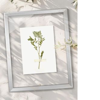 Bildershop-24 Doppelglas-Bilderrahmen (PRIO) 15X20cm Alu geschliffen (Dekor)