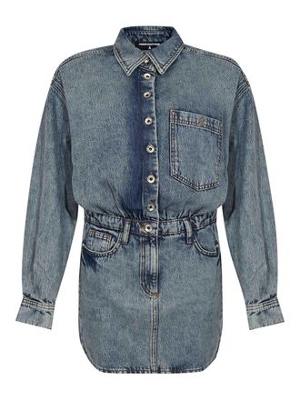 Patrizia Pepe Robe Au Genou - Bleu