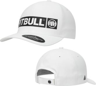 Pitbull Kappe Snapback Pit Bull West Coast Stretch Hilltop Baseballkappe Wei&szlig;