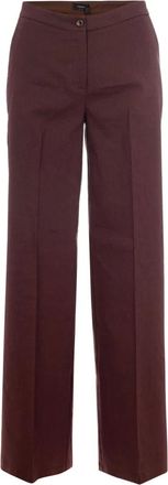 Pinko Pinko, Femme, Pantalons, Brun, Taille: 38 FR Wide Pantalons