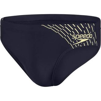 Speedo Badehose MEDLEY LOGO 7CM BRF AM NAVY/GREEN