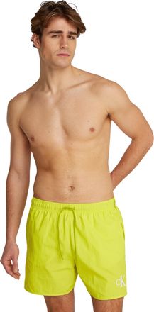 Calvin Klein Herren Badehose Medium Drawstring mit Tunnelzug, Gelb (Lemonade Yellow), 6XL
