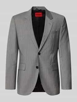 HUGO BOSS Regular Fit Sakko aus Wolle mit Pattentaschen