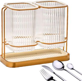 Generic Essst&auml;bchen Halter | Beh&auml;lter,Aufbewahrungsbox - F&uuml;r Arbeitsplatte Waschbecken Schr&auml;nke Arbeitsplatte Innen Haushalt Kochen