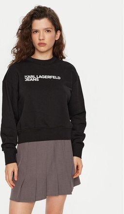 Karl Lagerfeld Sweatshirt A1W20005 Schwarz Regular Fit