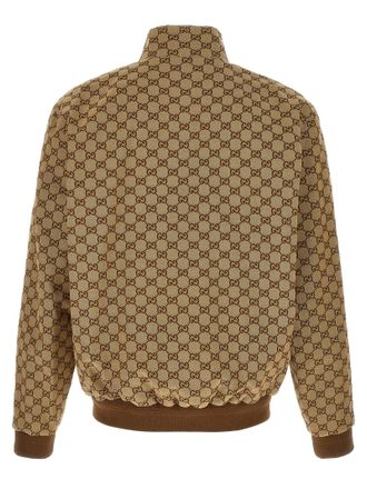 Gucci GG Bomber Jacket - Beige