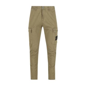 Stone Island Cargo Hosen - - Trousers - Herren - Gr&uuml;n - W30