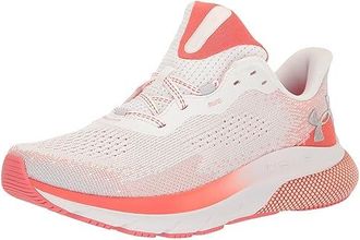 Under Armour Womens HOVR Turbulence 2 Running Shoe, (100) White/Pomegranate/Rush Red, 6.5